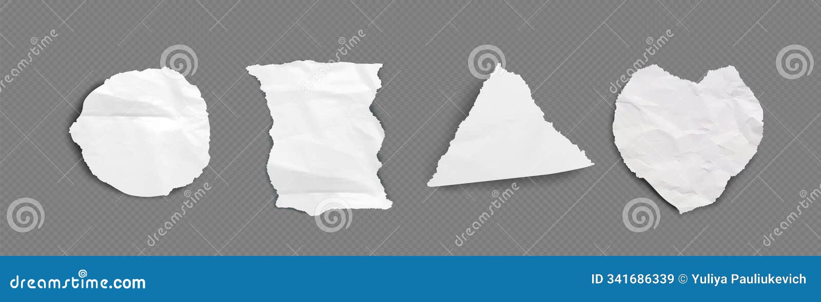 Crumpled White Paper Texture With Black Creases Royalty-Free Stock ...