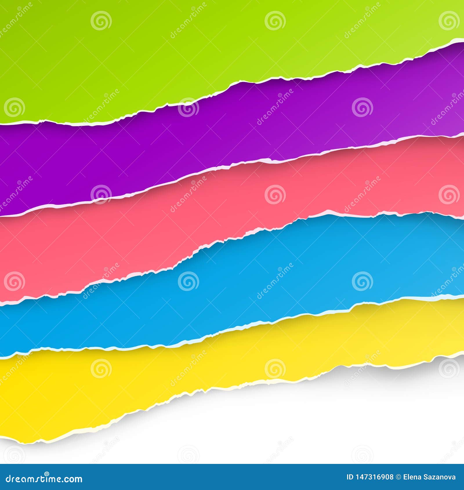 Torn edge paper background stock vector. Illustration of banner - 147316908