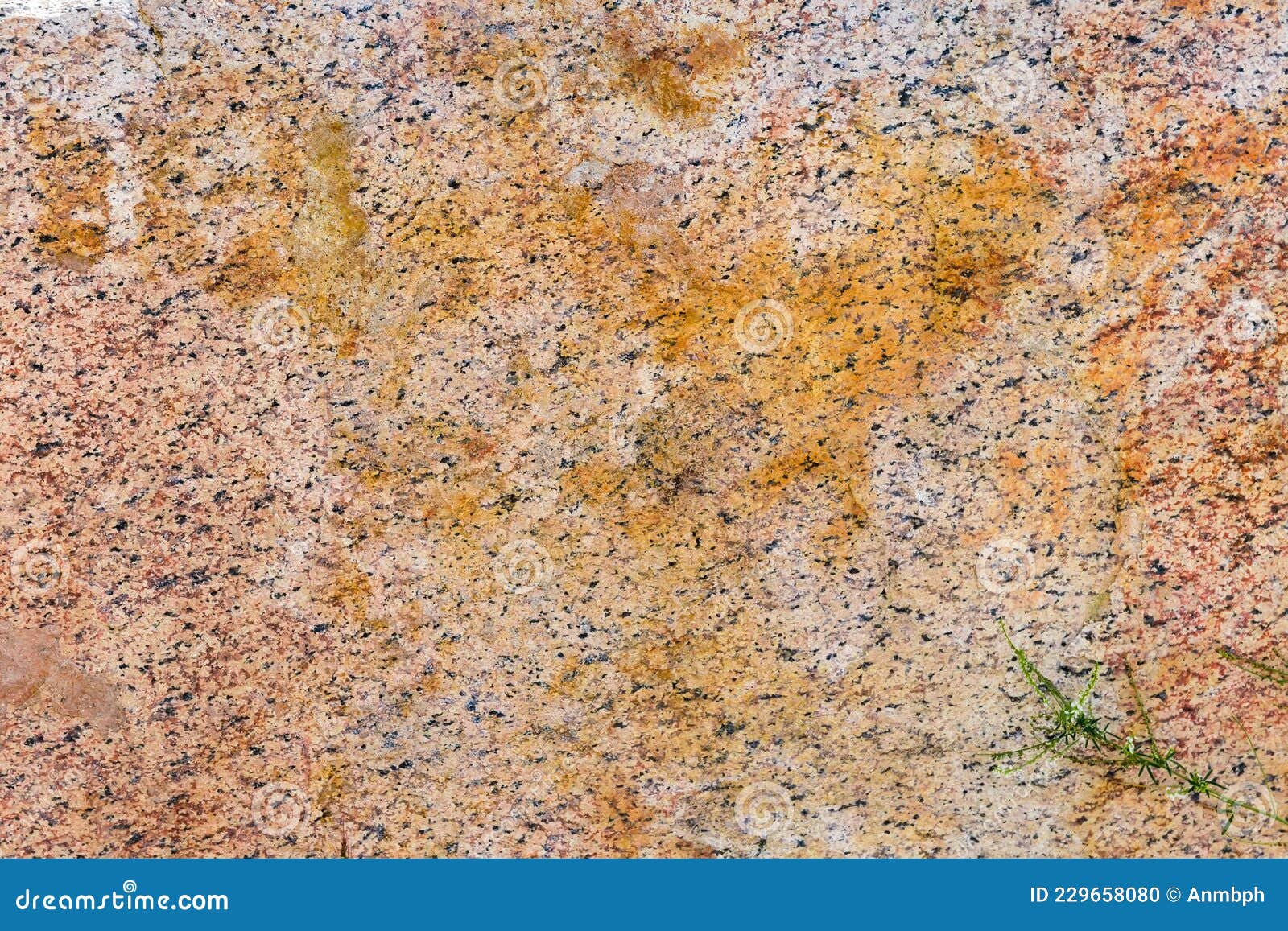Torn Edge of the Yellow Granite Block, Texture, Background Stock Photo ...
