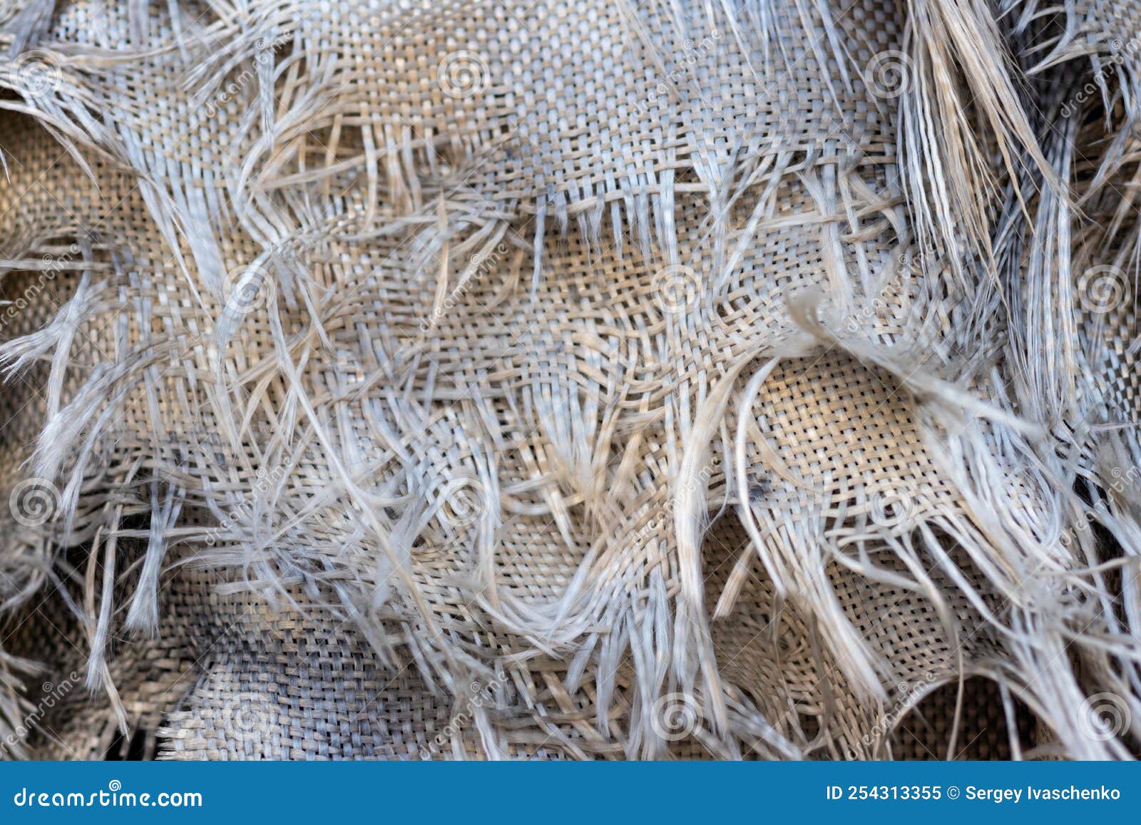 Torn fabric. stock image. Image of frost, textile, fabric - 254313355