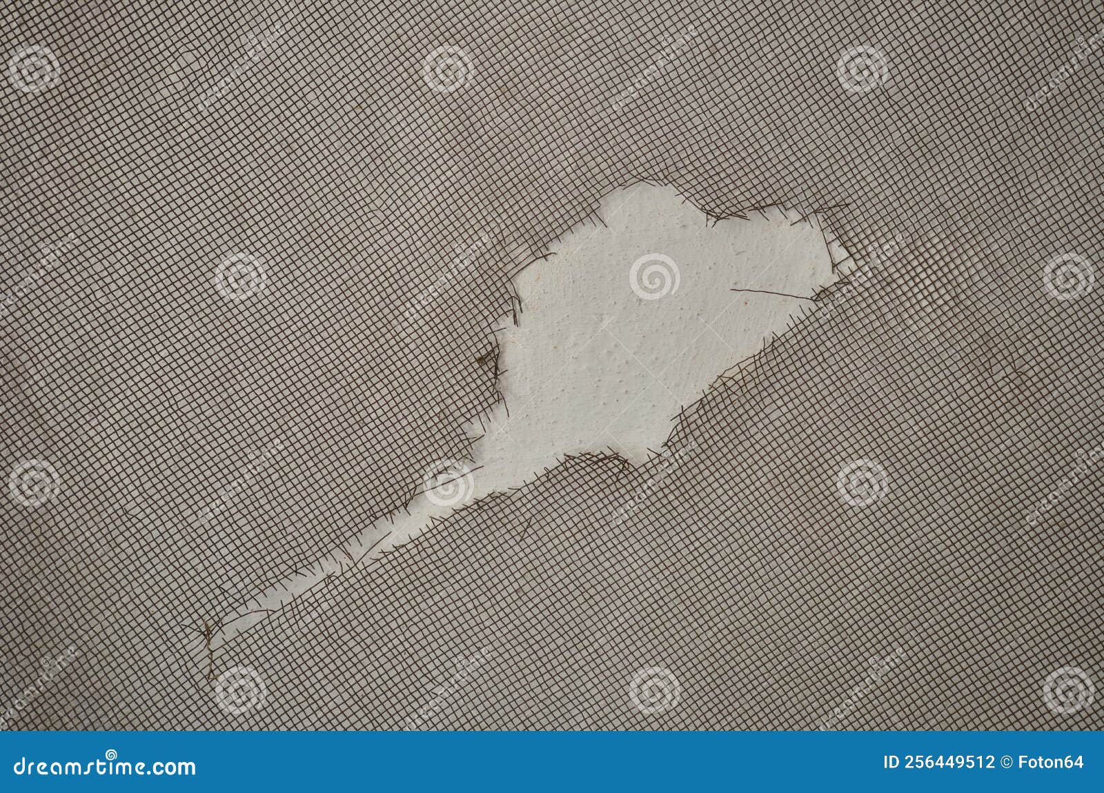 Torn Fine Wire Netting Texture Stock Photo - Image of fine, divided ...