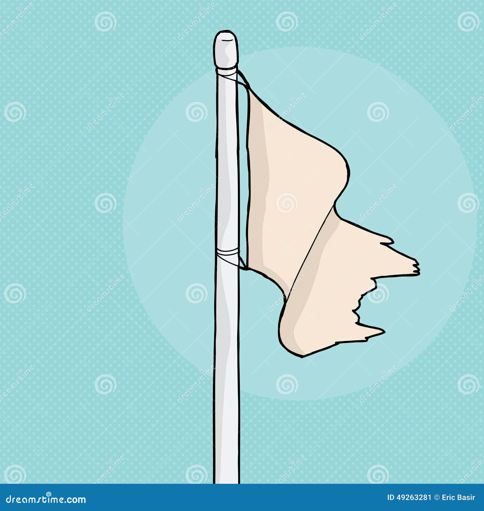 Torn Flag Illustration stock illustration. Illustration of blank - 49263281