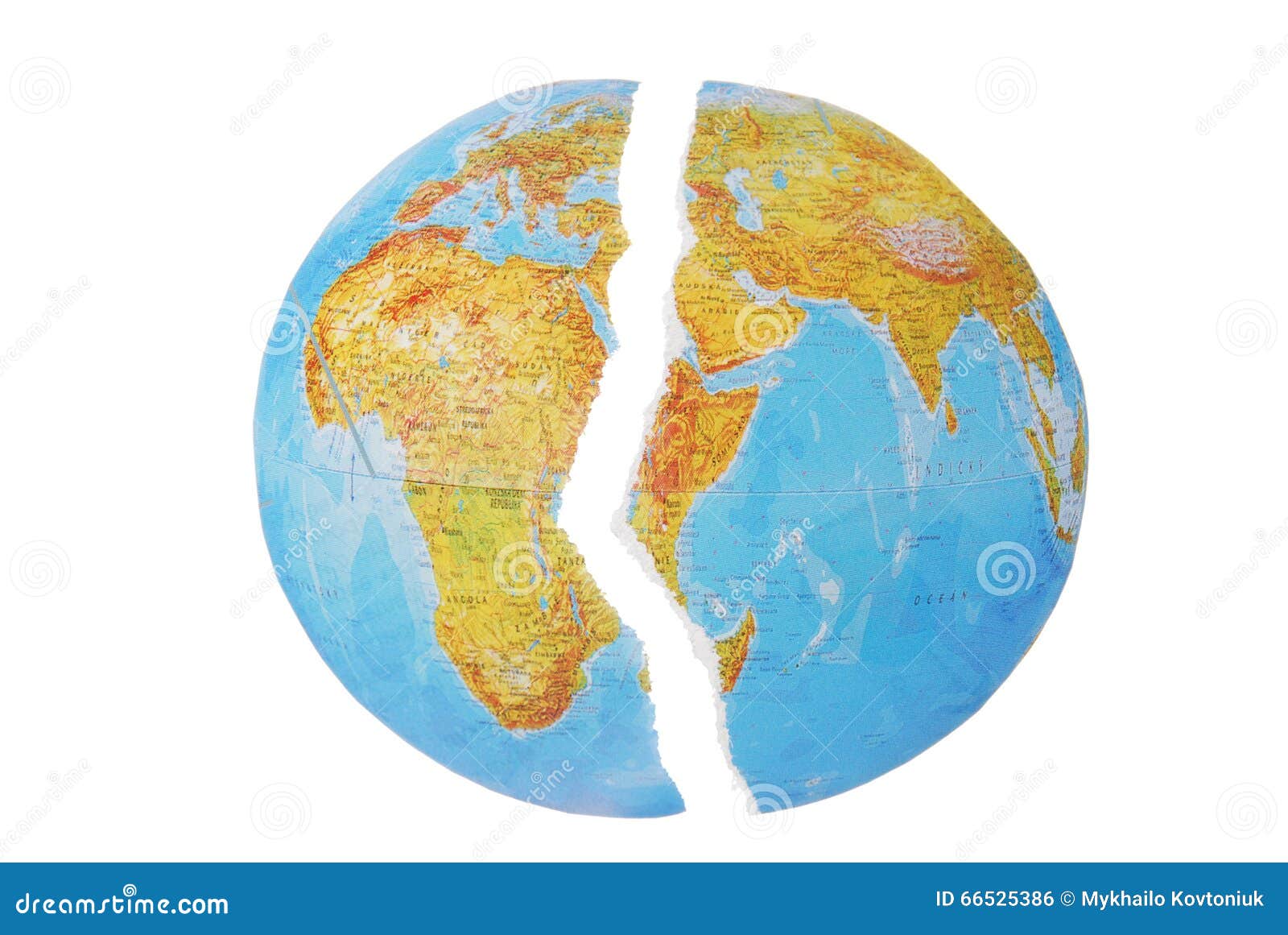 Torn fragment of a map stock photo. Image of concepts - 66525386