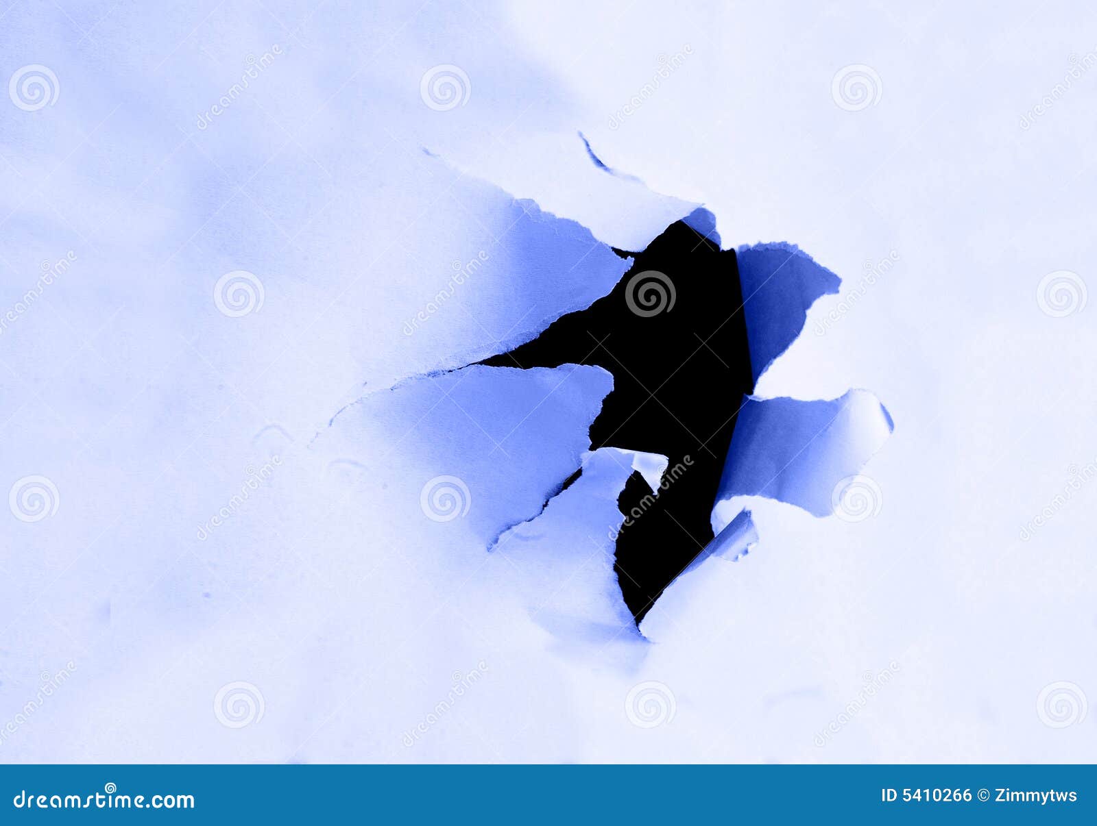 Torn hole stock photo. Image of break, hole, damage, grunge - 5410266