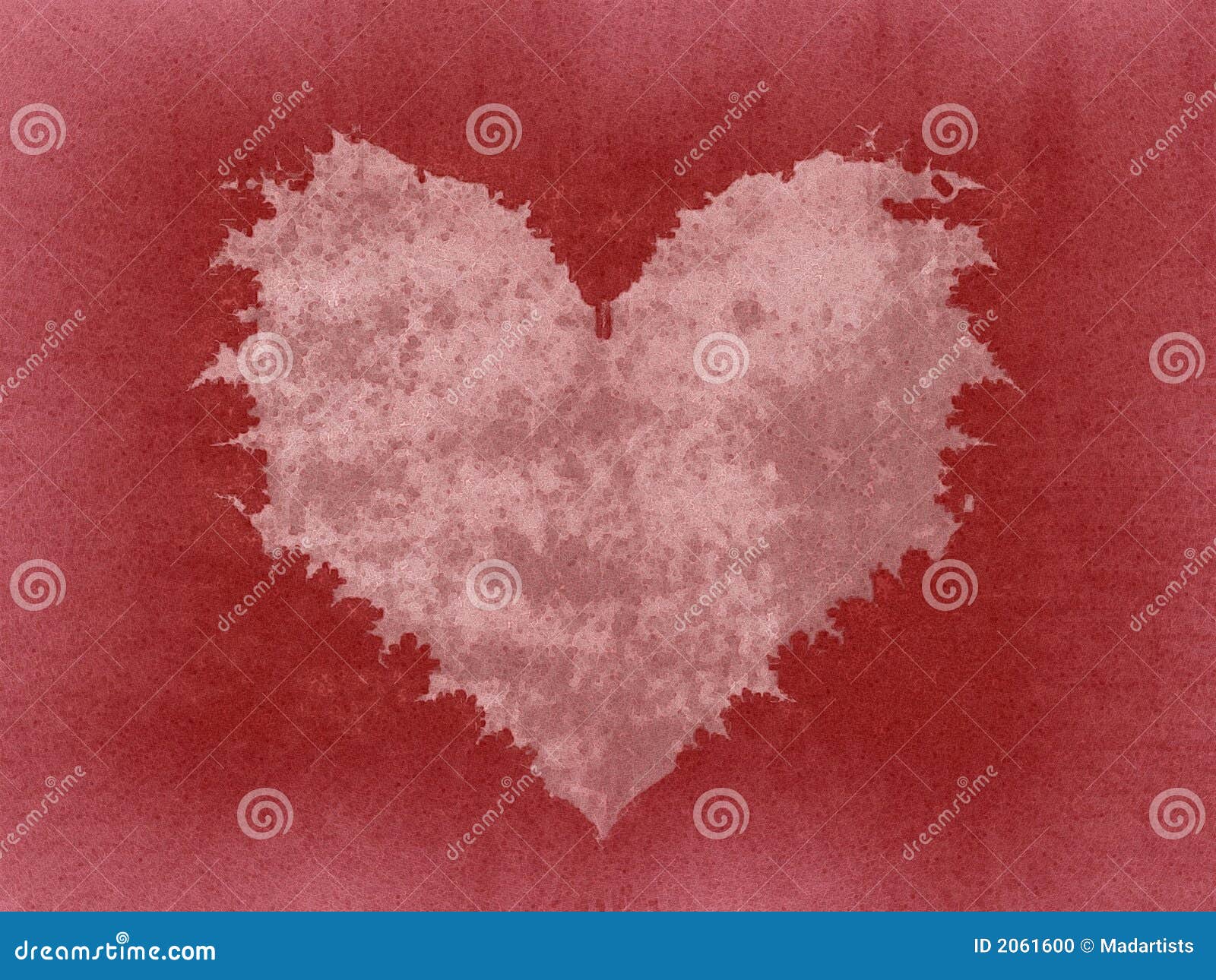 Torn Jagged Pink Heart Texture Stock Illustration - Illustration of ...