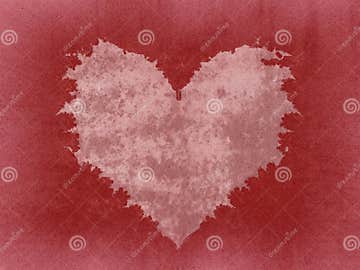 Torn Jagged Pink Heart Texture Stock Illustration - Illustration of ...