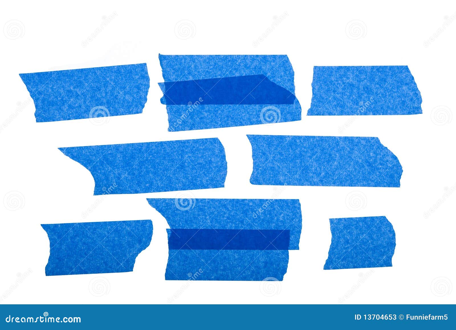 Torn Masking Tape stock image. Image of wide, wrinkled - 13704653