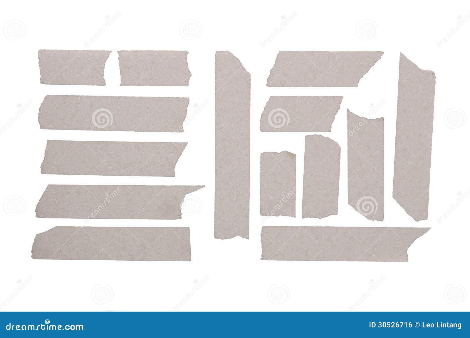 Torn Masking Tape Stock Photography | CartoonDealer.com #14372468