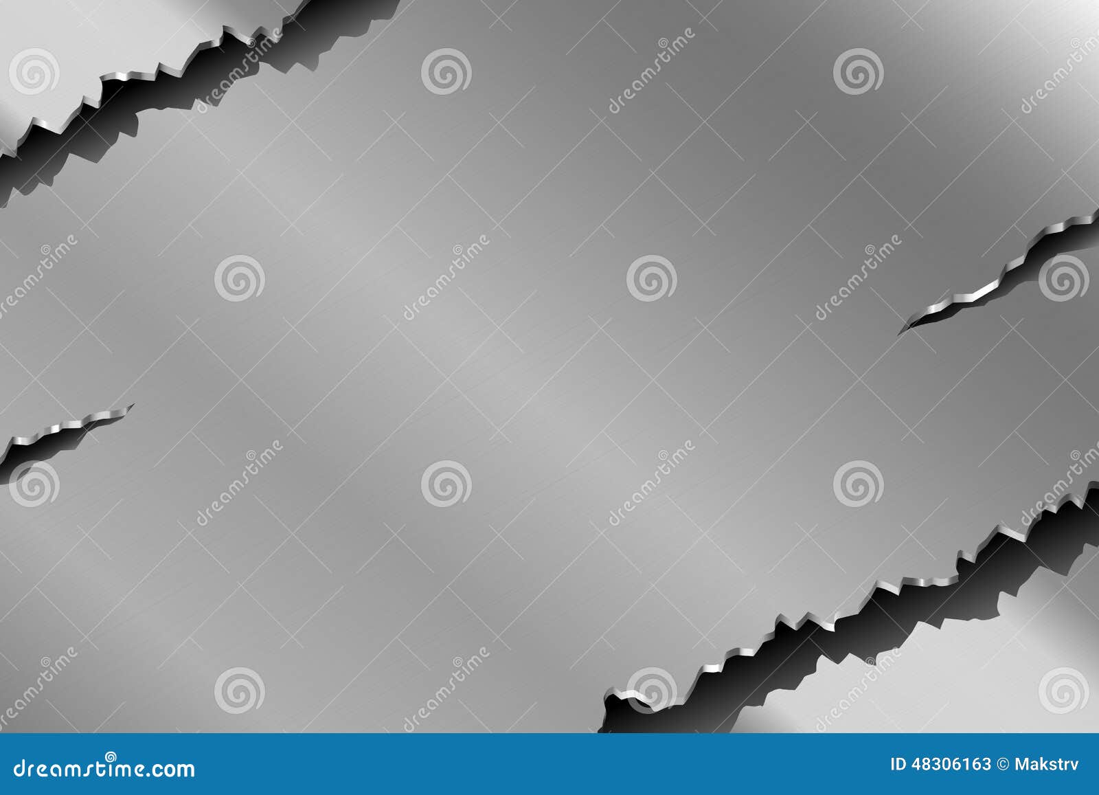 Torn Metal Layout Royalty-Free Stock Image | CartoonDealer.com #10408990