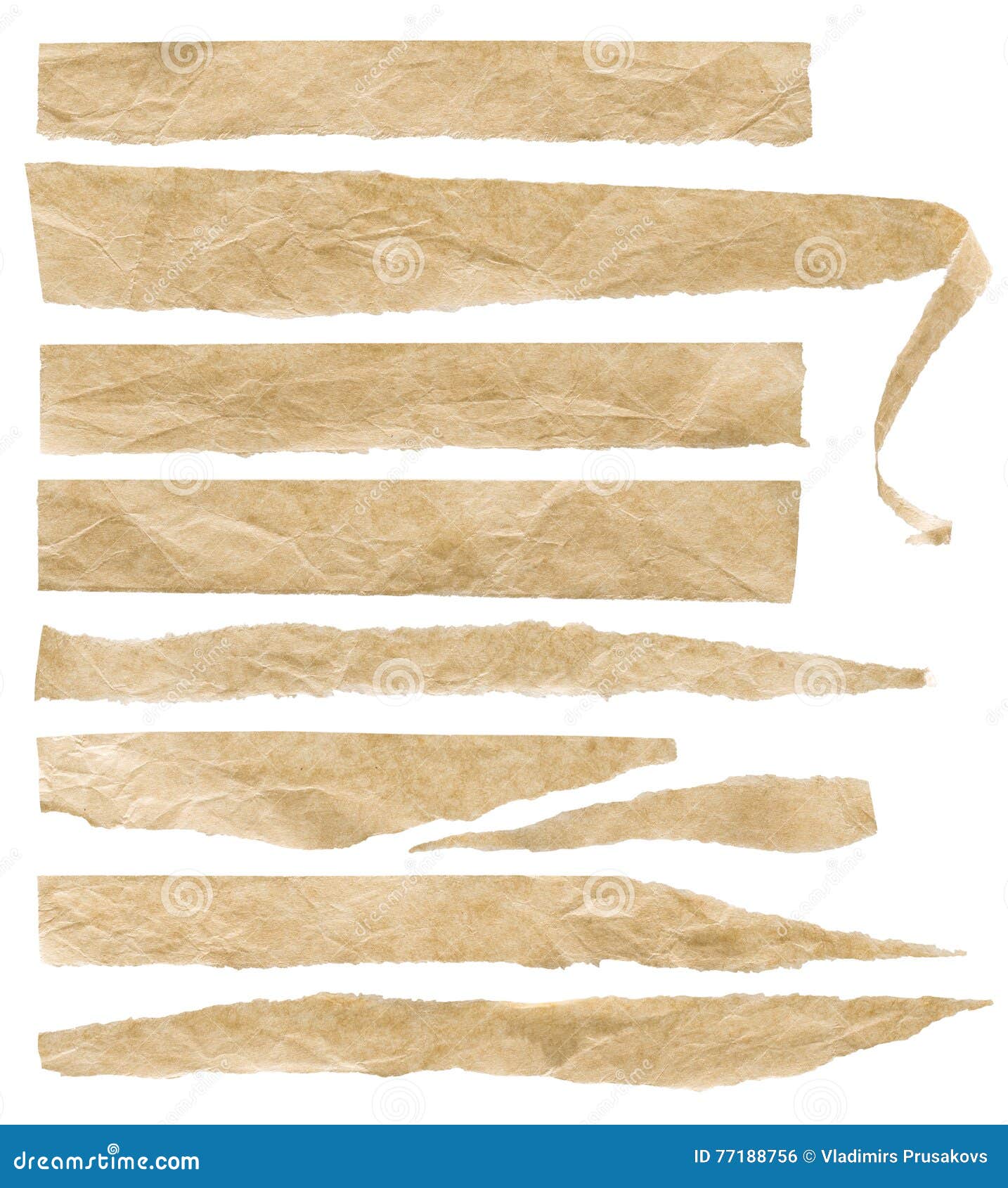 Torn Old Crumpled Paper Pieces, Ripped Tape Rough Labels Set Stock ... Torn Old Crumpled Paper Pieces, Ripped Tape Rough Labels Set Stock ...