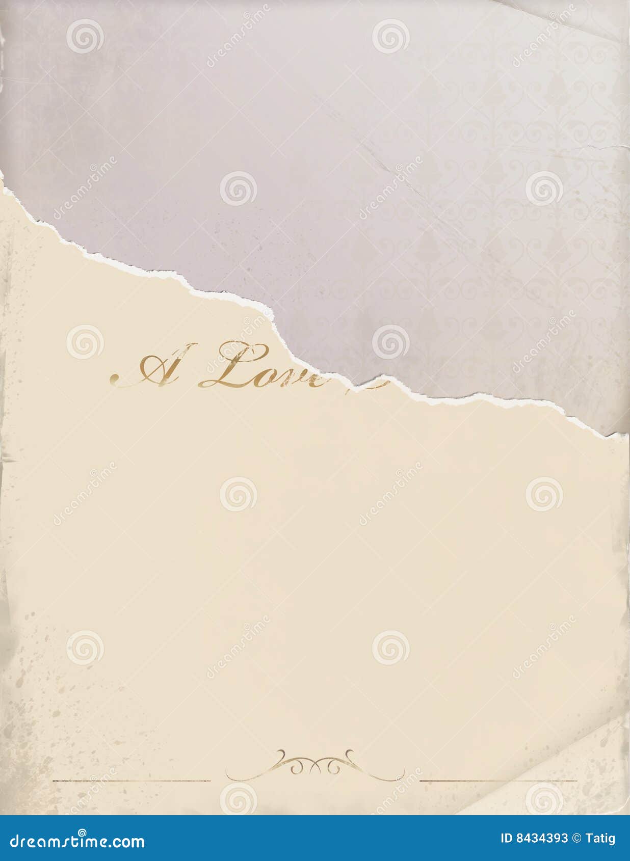 Torn page background stock illustration. Illustration of border - 8434393
