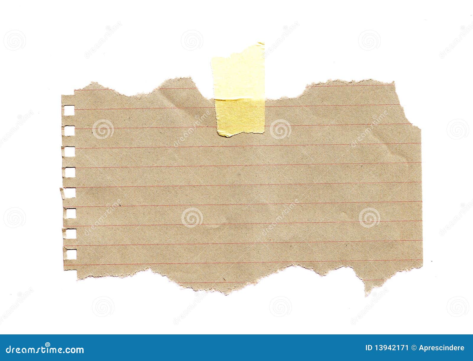 Torn paper stock image. Image of crease, fold, paper - 13942171