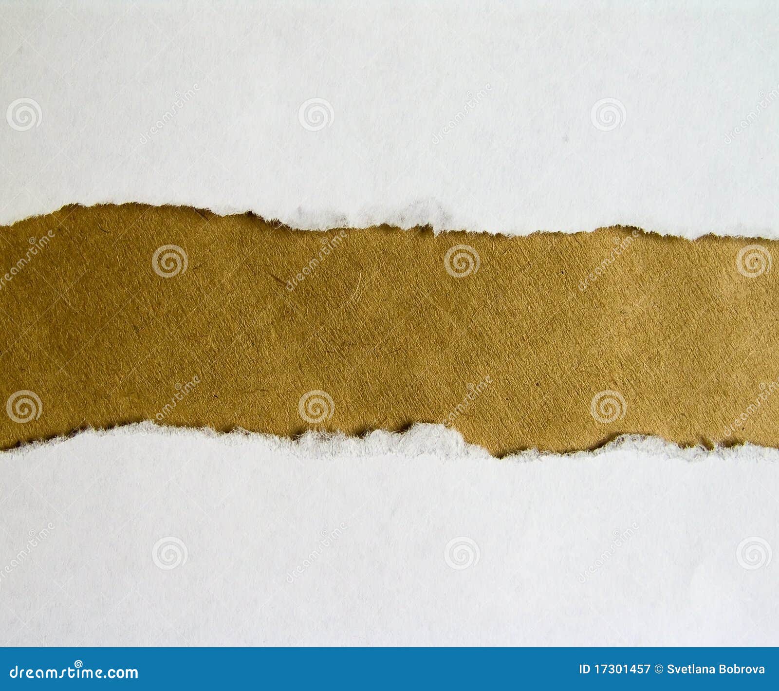 Torn paper stock image. Image of paper, destruction, brown - 17301457