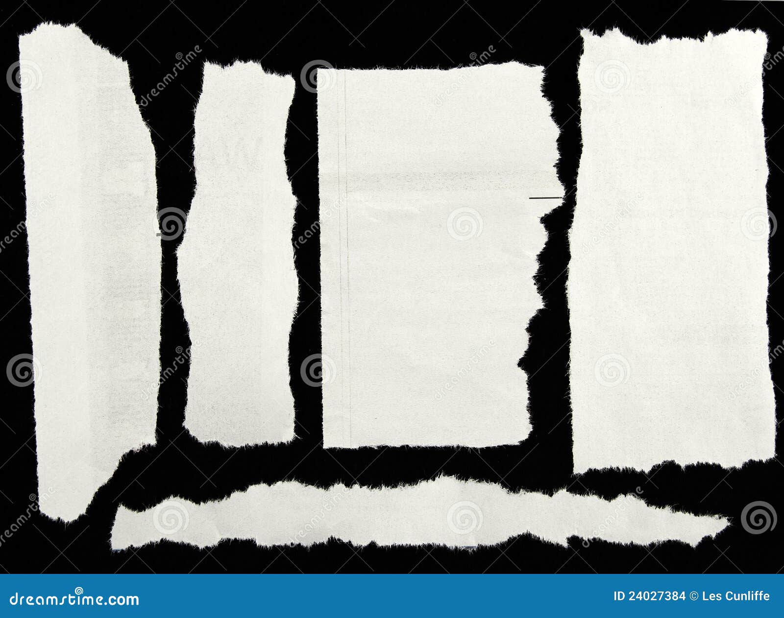 Torn paper stock photo. Image of edges, advertising, newsprint - 24027384