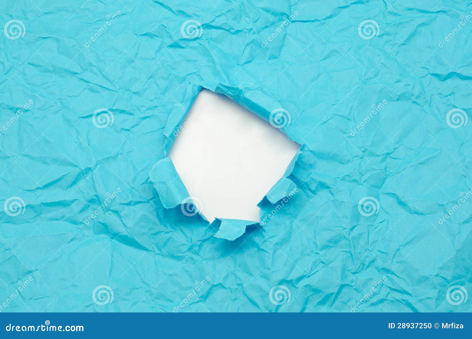 Torn paper stock photo. Image of puncture, edge, destruction - 28937250