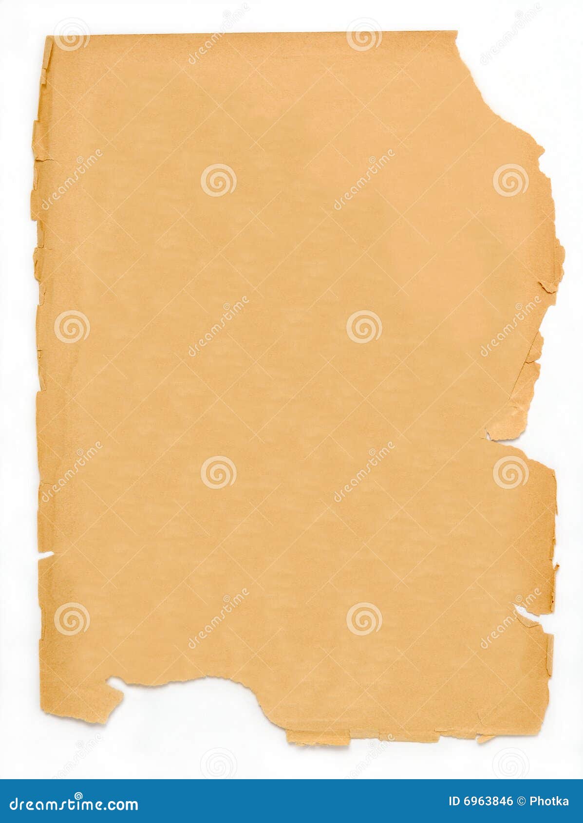 Torn paper stock photo. Image of paper, blank, grungy - 6963846