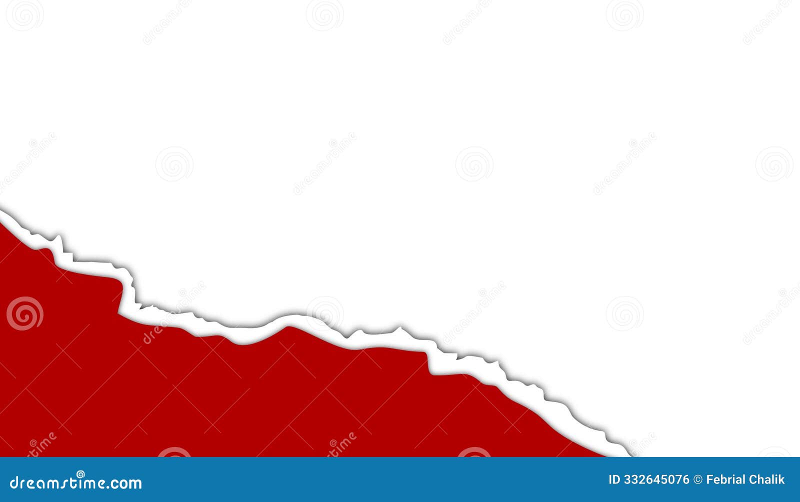 Torn Paper Abstract Wallpaper With Red And White Patterns On A White ...