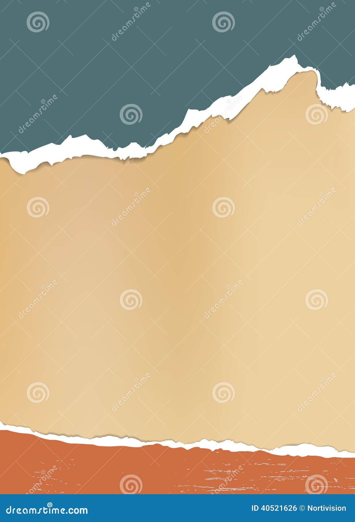 Torn paper background stock vector. Illustration of shadow - 40521626