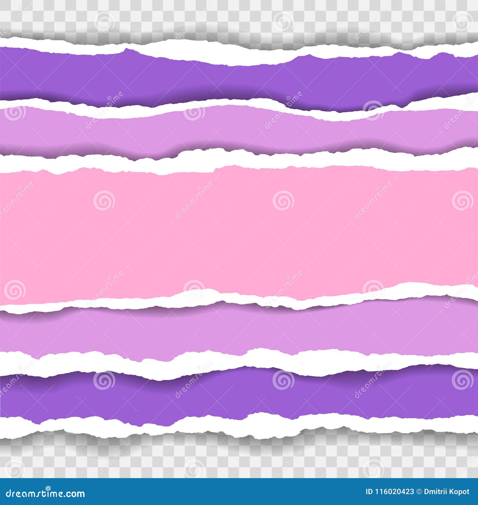 Torn Paper Background with Space for Text. Design Illustration Template ...