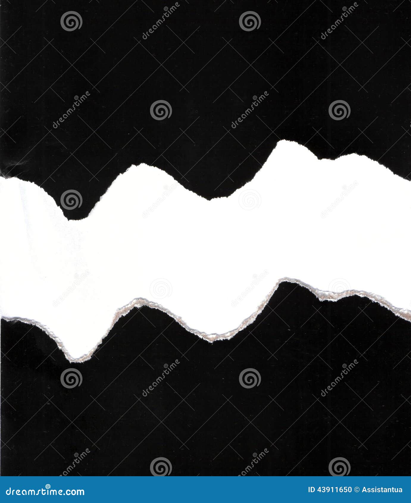 Torn paper black stock photo. Image of crumple, black - 43911650