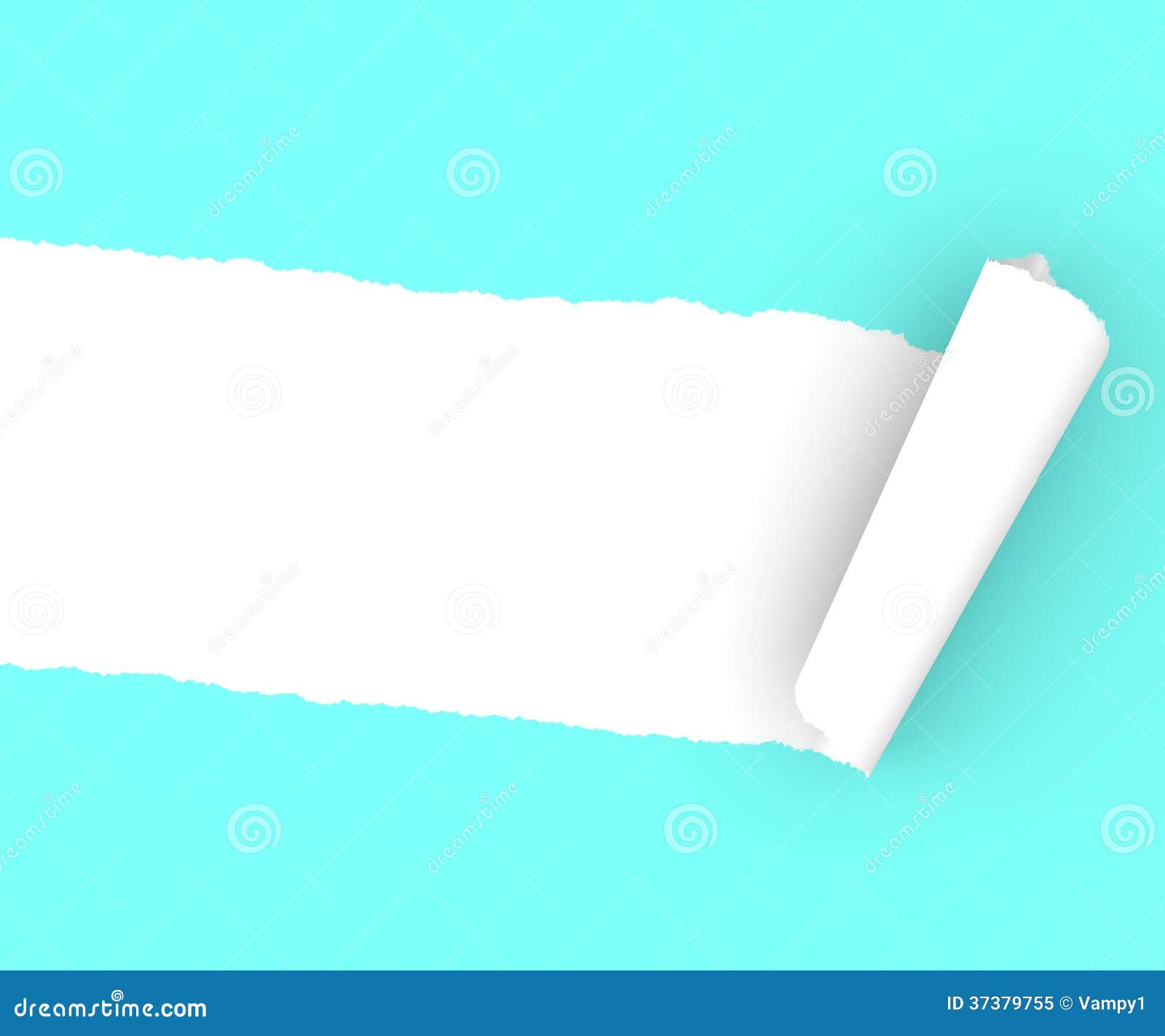 Torn paper blue texture stock illustration. Illustration of white ...