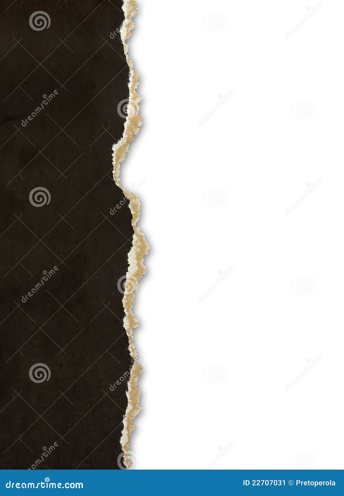 Torn paper borders stock image. Image of communication - 22707031