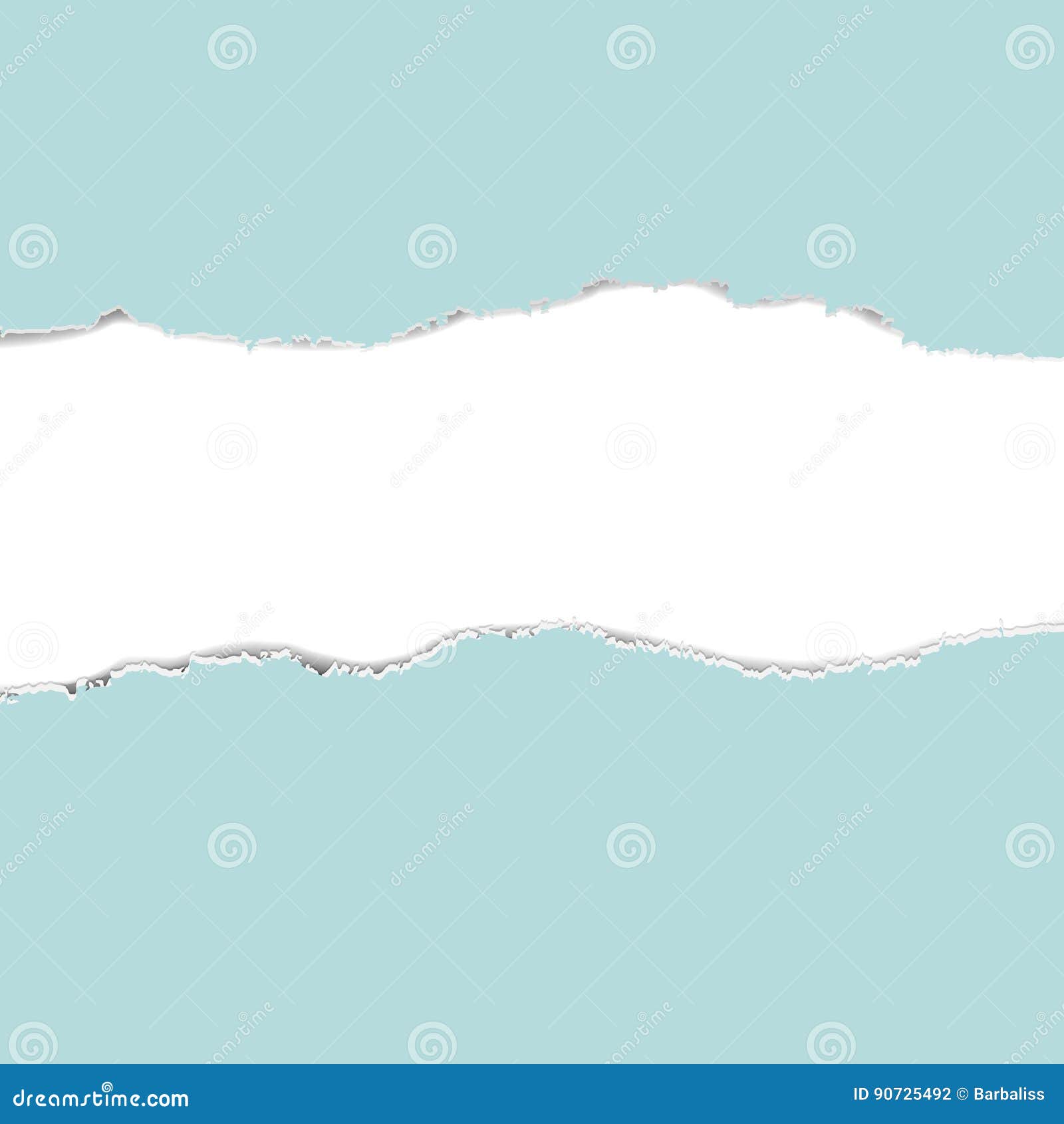 Torn Paper Borders stock vector. Illustration of labels - 90725492