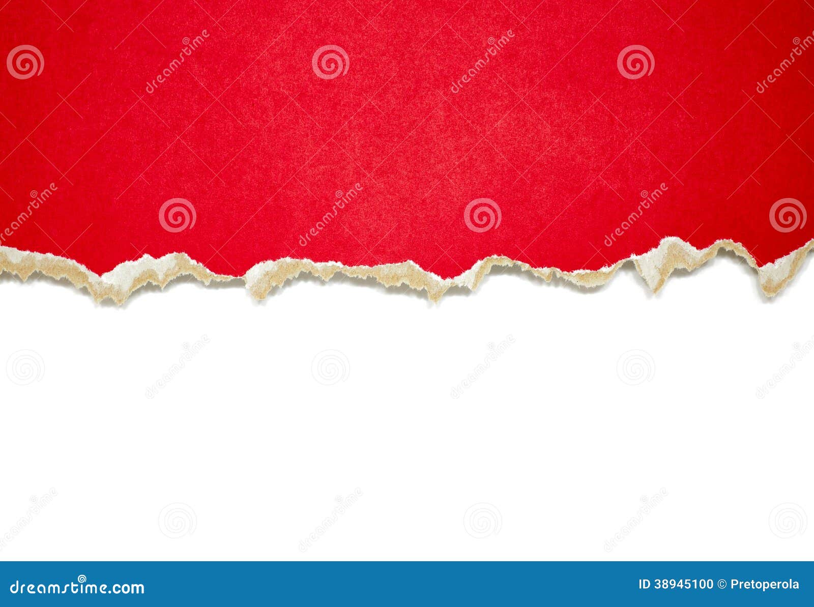 Torn Paper Borders on White Stock Photo - Image of damaged, label: 38945100