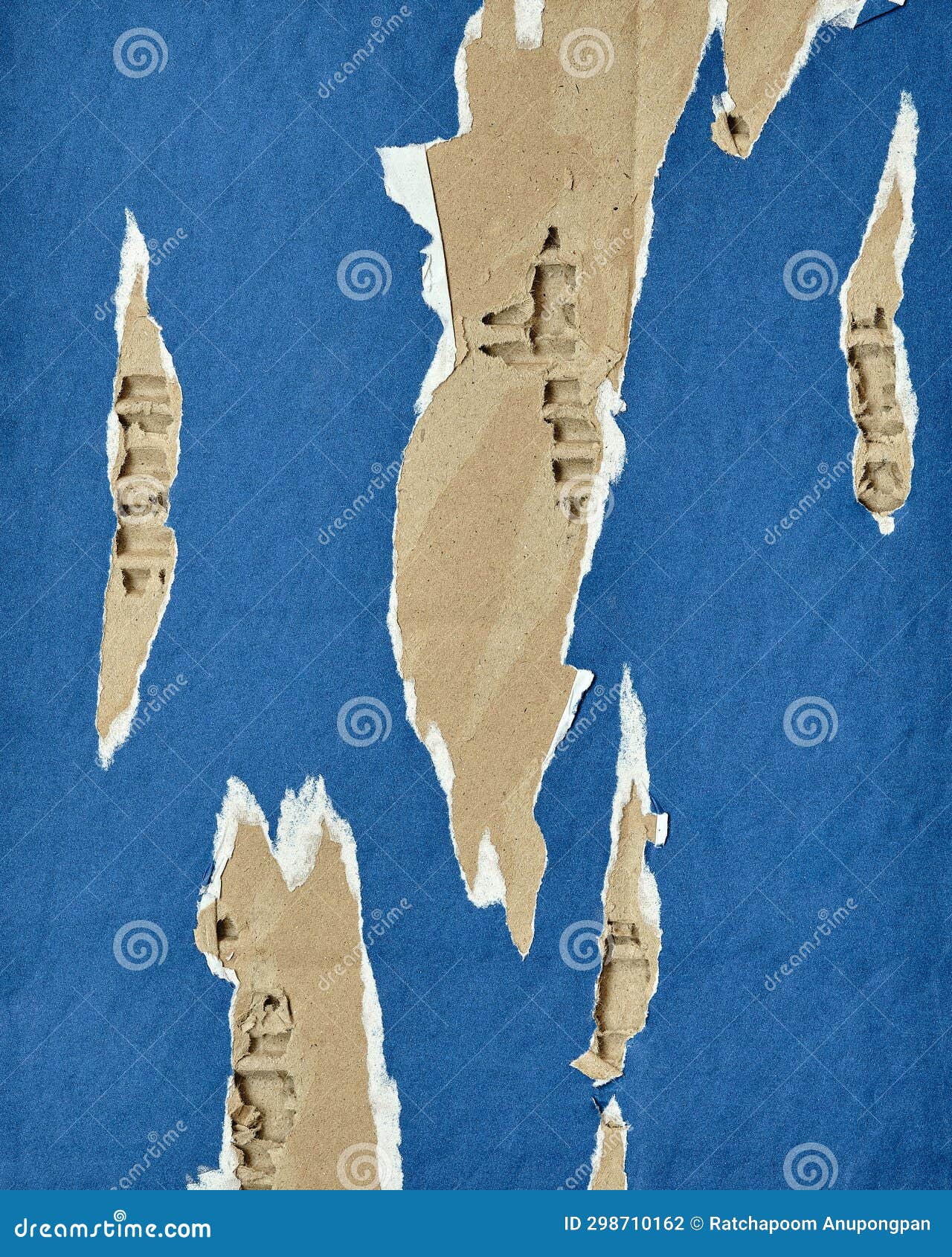 Torn Paper Collage Style, Ripped Paper Effect, Texture Abstract ...