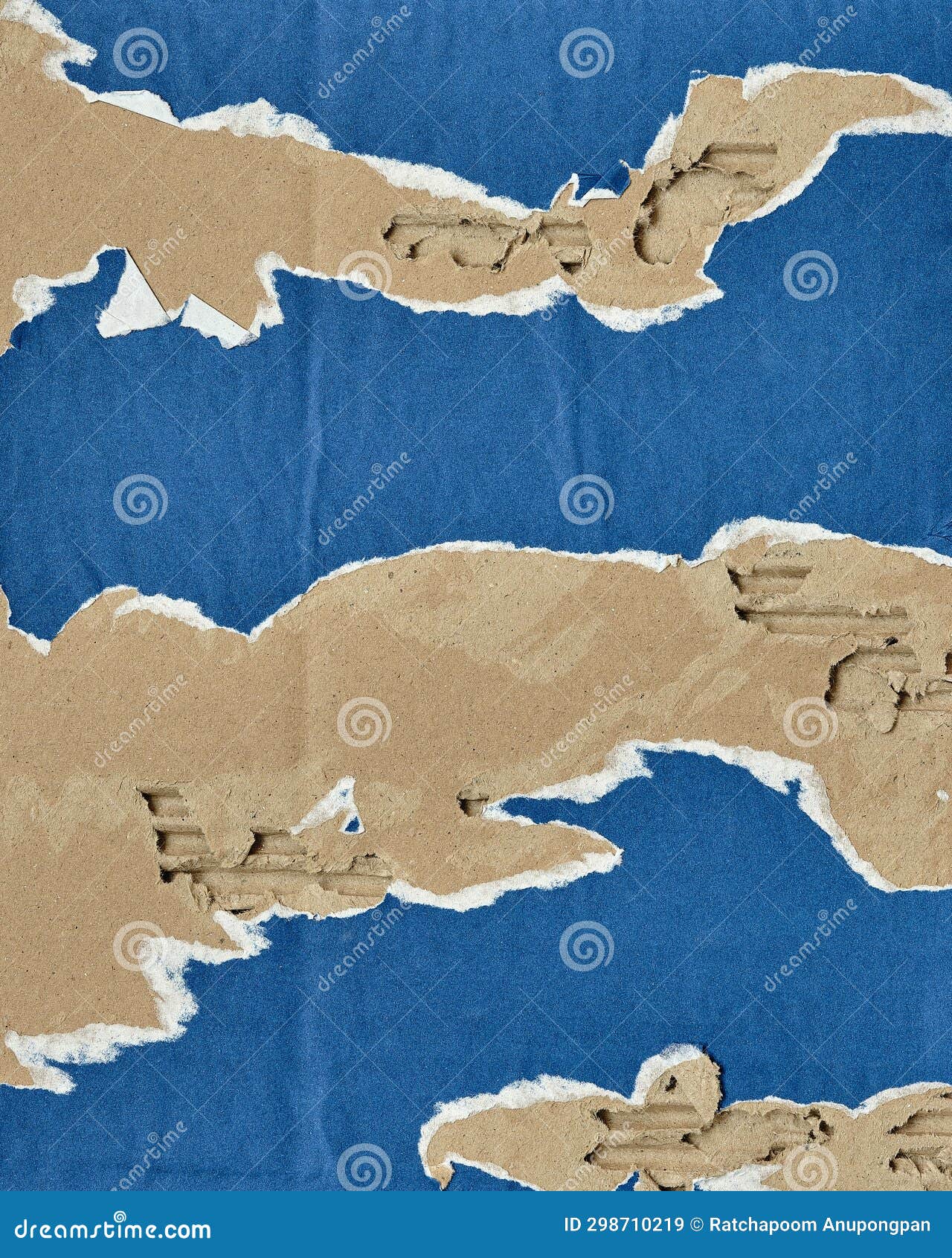 Torn Paper Collage Style, Ripped Paper Effect, Texture Abstract ...