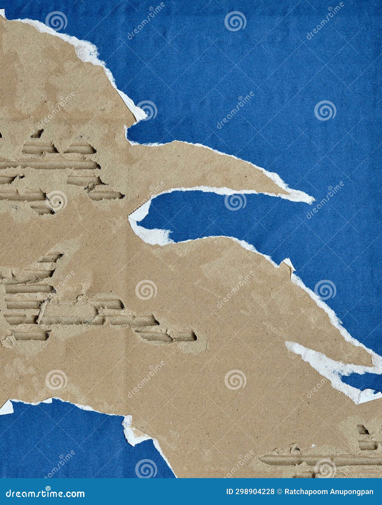 Torn Paper Collage Style, Ripped Paper Effect, Texture Abstract ...