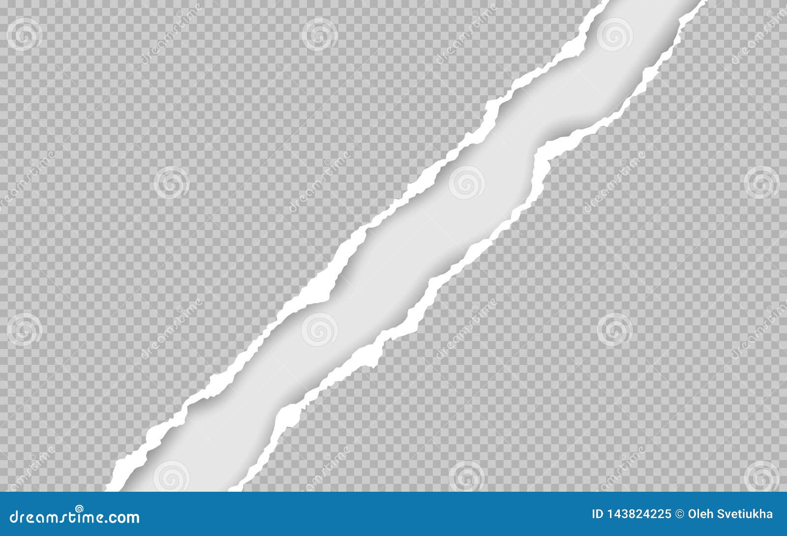 Torn Paper Edge. Torn Paper Stripes. Ripped Squared Horizontal Paper ...