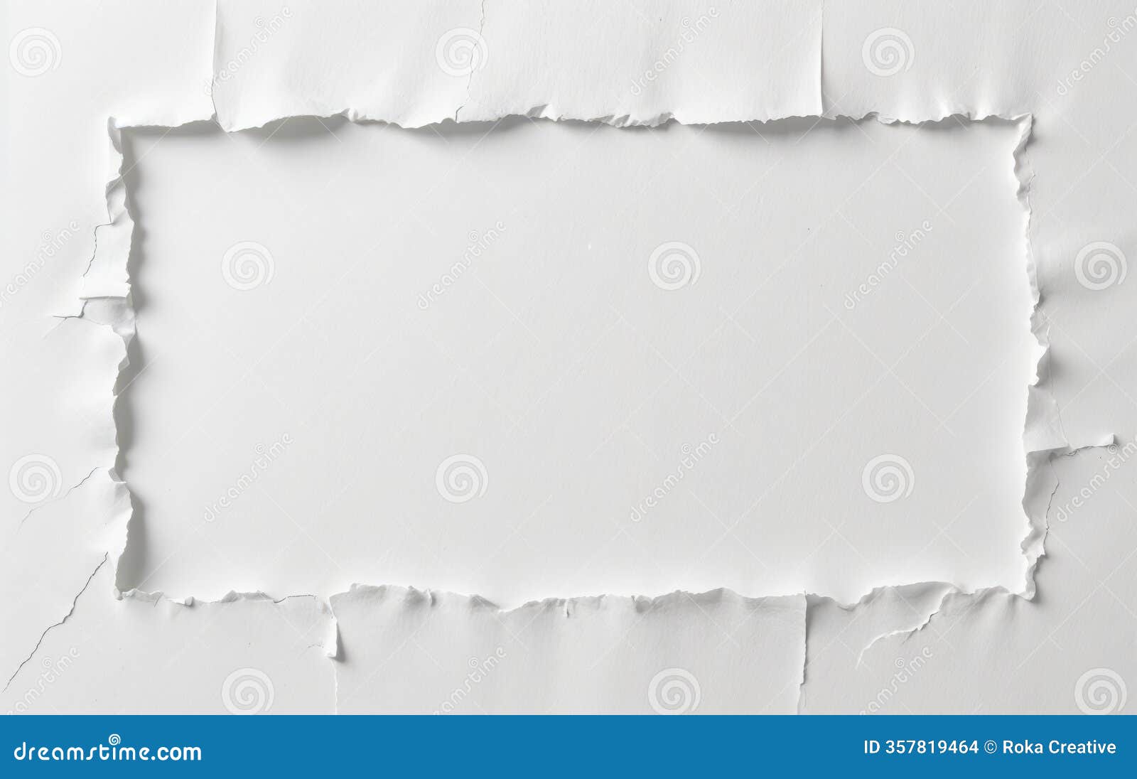 "Frayed Boundaries: the Art of Torn Simplicity" Stock Illustration ...