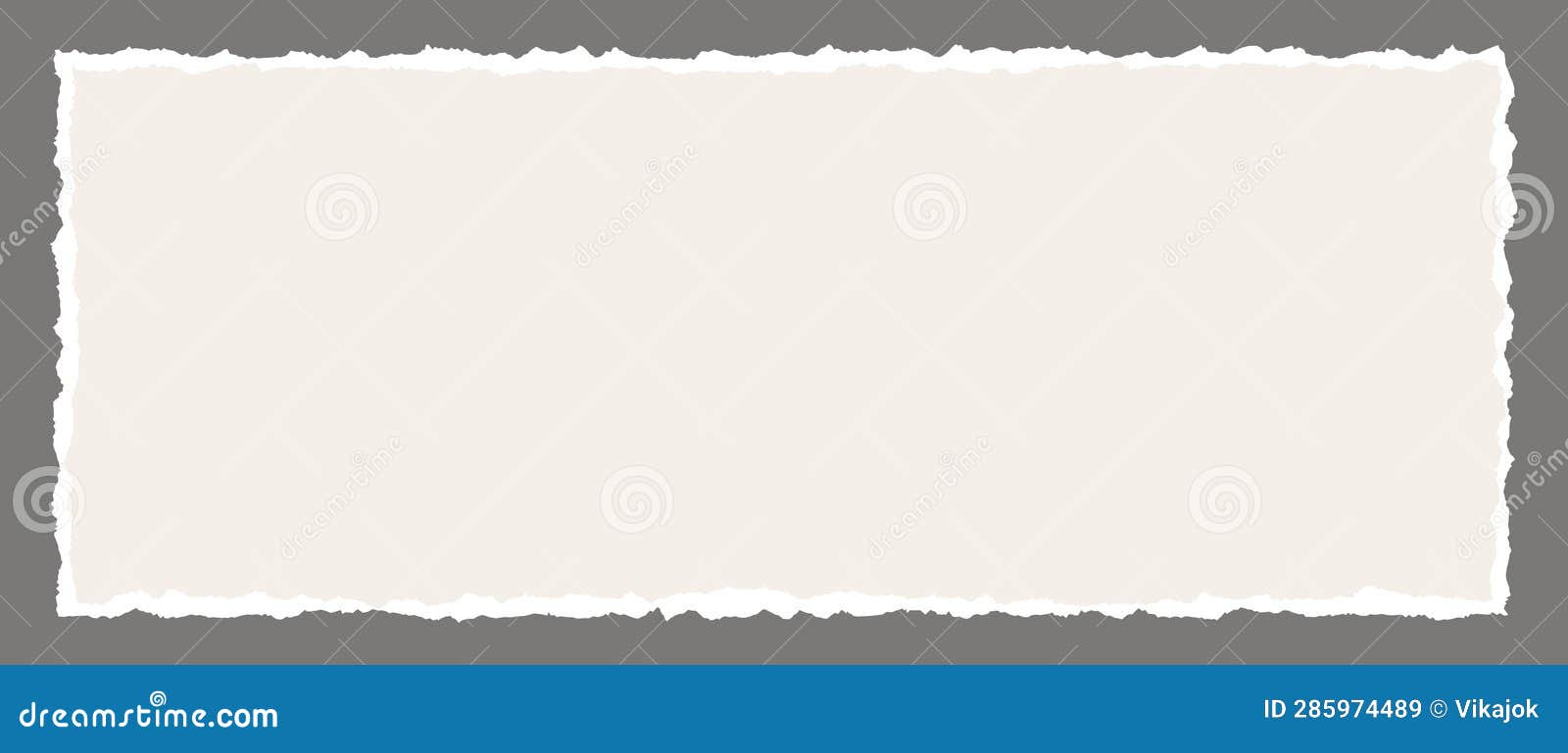 Torn Paper Frame Background. Light Beige Blank Sheet Wallpaper with ...