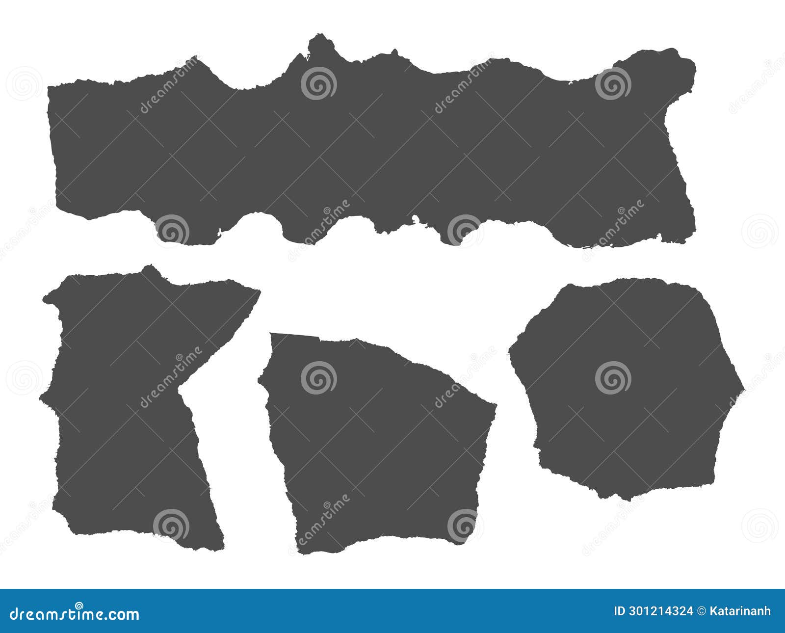 A Collage Of Weathered, Torn, And Yellowed Newspaper Fragments, Layered ...