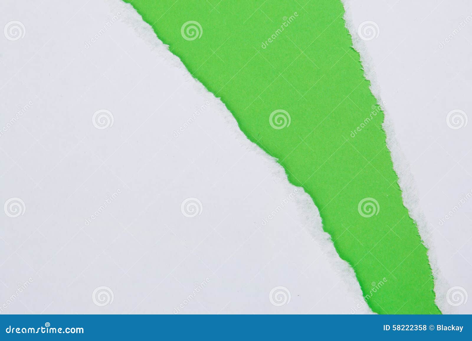 Torn Paper on Green Background Stock Photo - Image of copy, scrap: 58222358