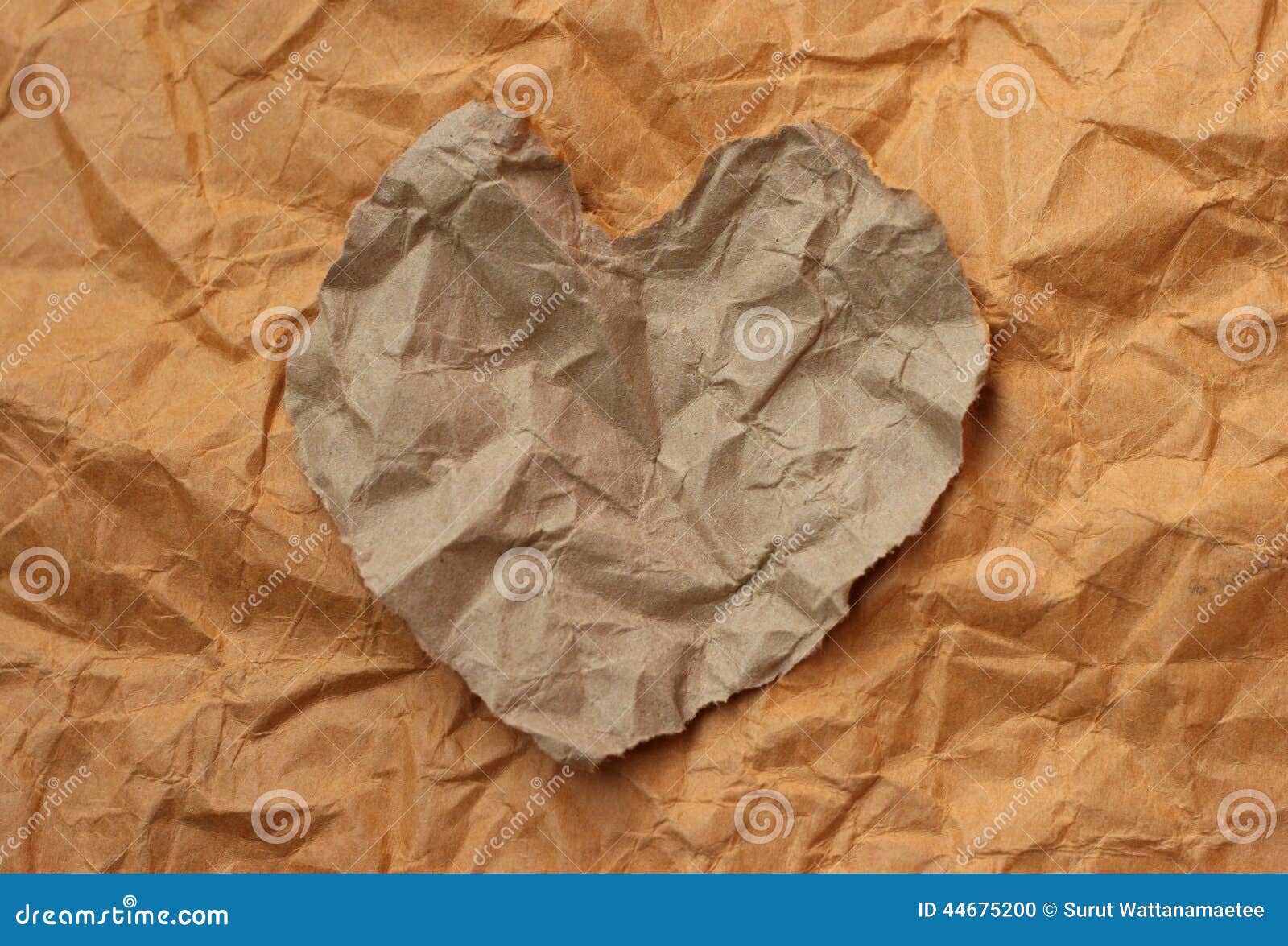Torn paper heart stock photo. Image of bright, decorative - 44675200