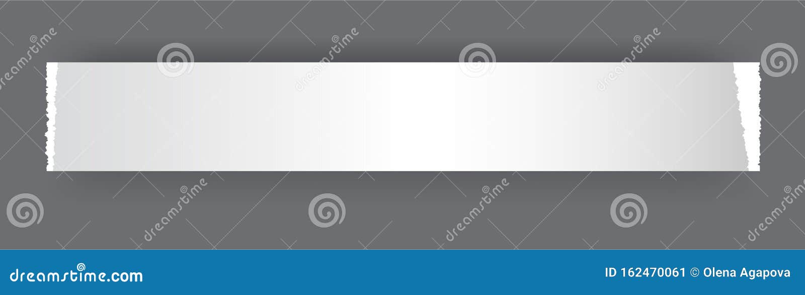 Torn Paper Holes. Hole in the Sheet of Paper on a Transparent ...