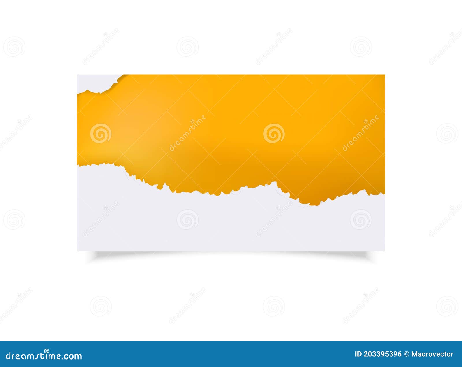 Torn Paper Illustration stock vector. Illustration of advertising ...