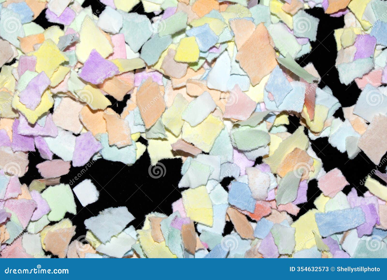 Torn Paper Layers Confetti Colour Delicate Abstract Gentle Texture ...