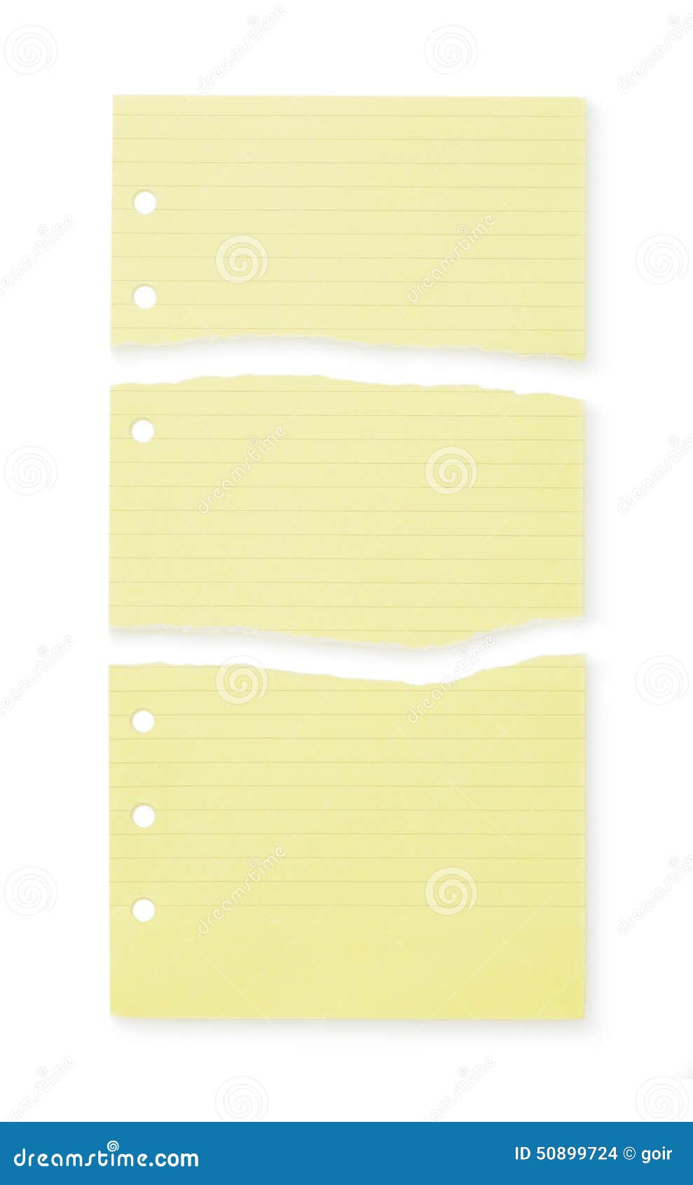 Torn paper stock photo. Image of note, binder, writing - 50899724