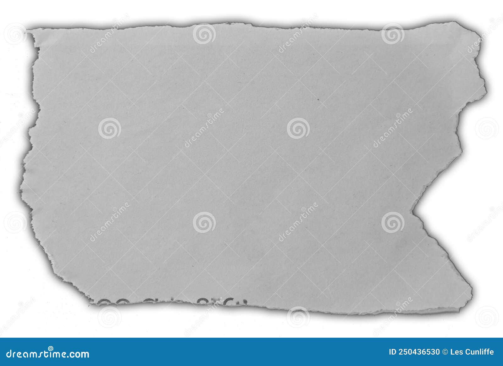 Torn paper piece stock photo. Image of quot, blank, photograph - 250436530