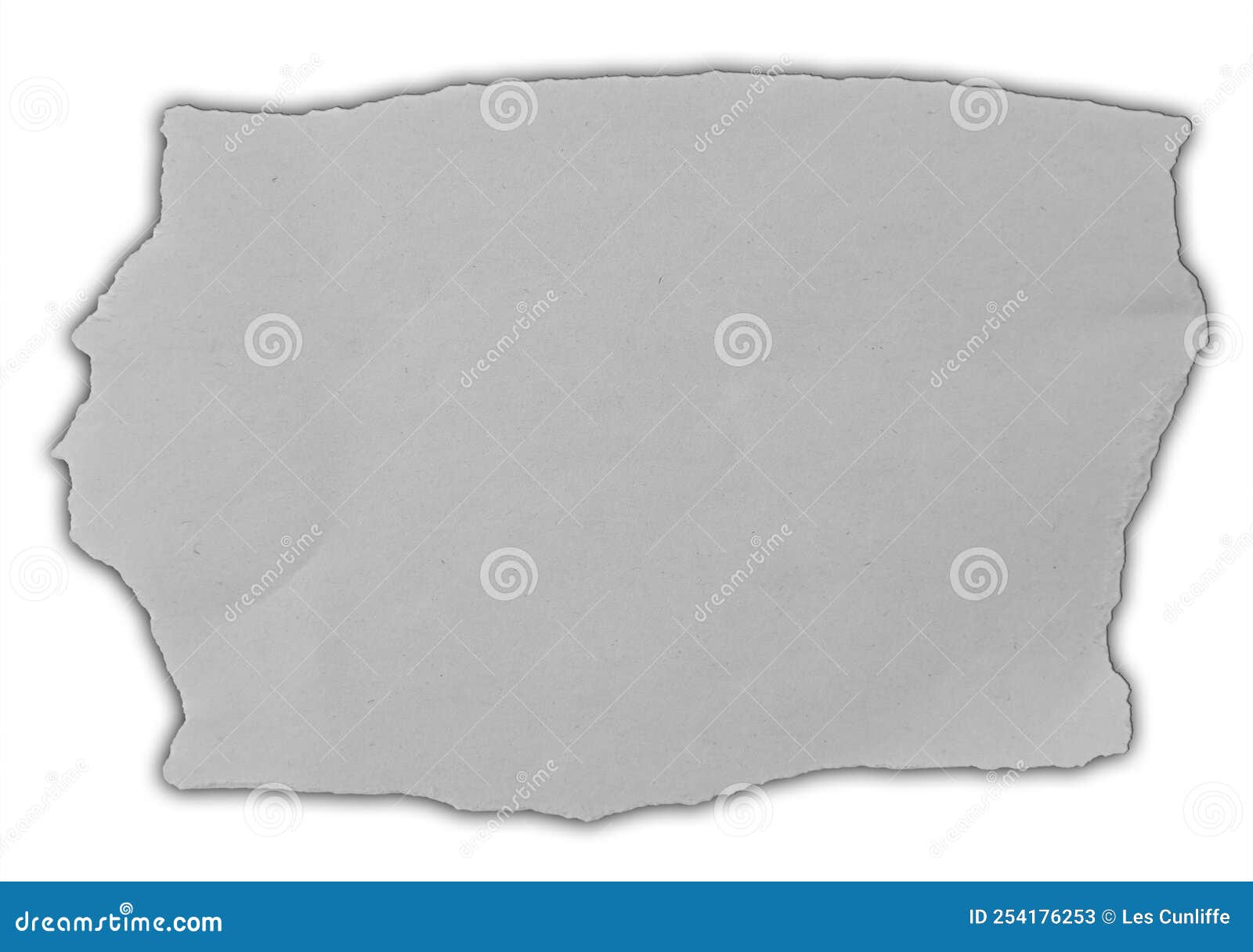 Torn paper piece stock image. Image of frayed, jagged - 254176253
