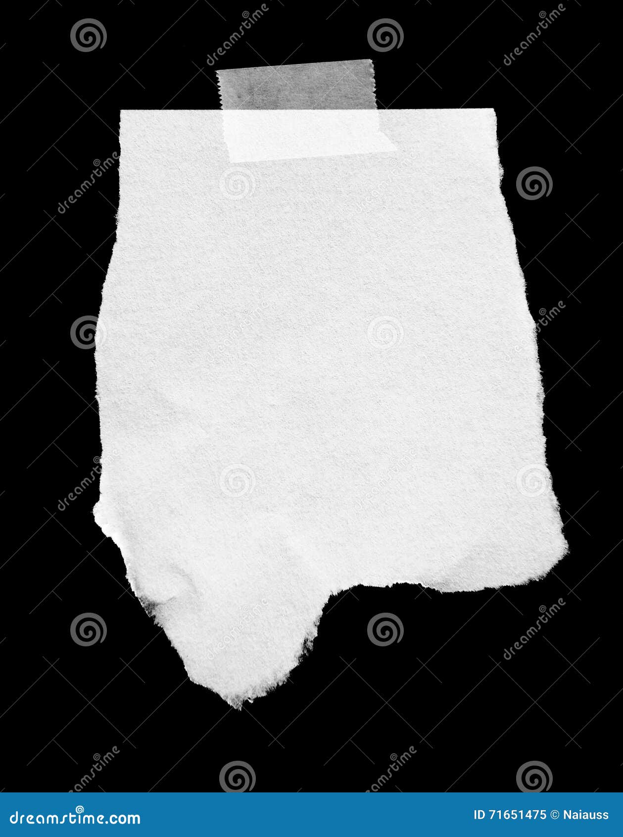 Torn Paper , Piece of Torn Paper. Stock Image - Image of closeup, empty ...