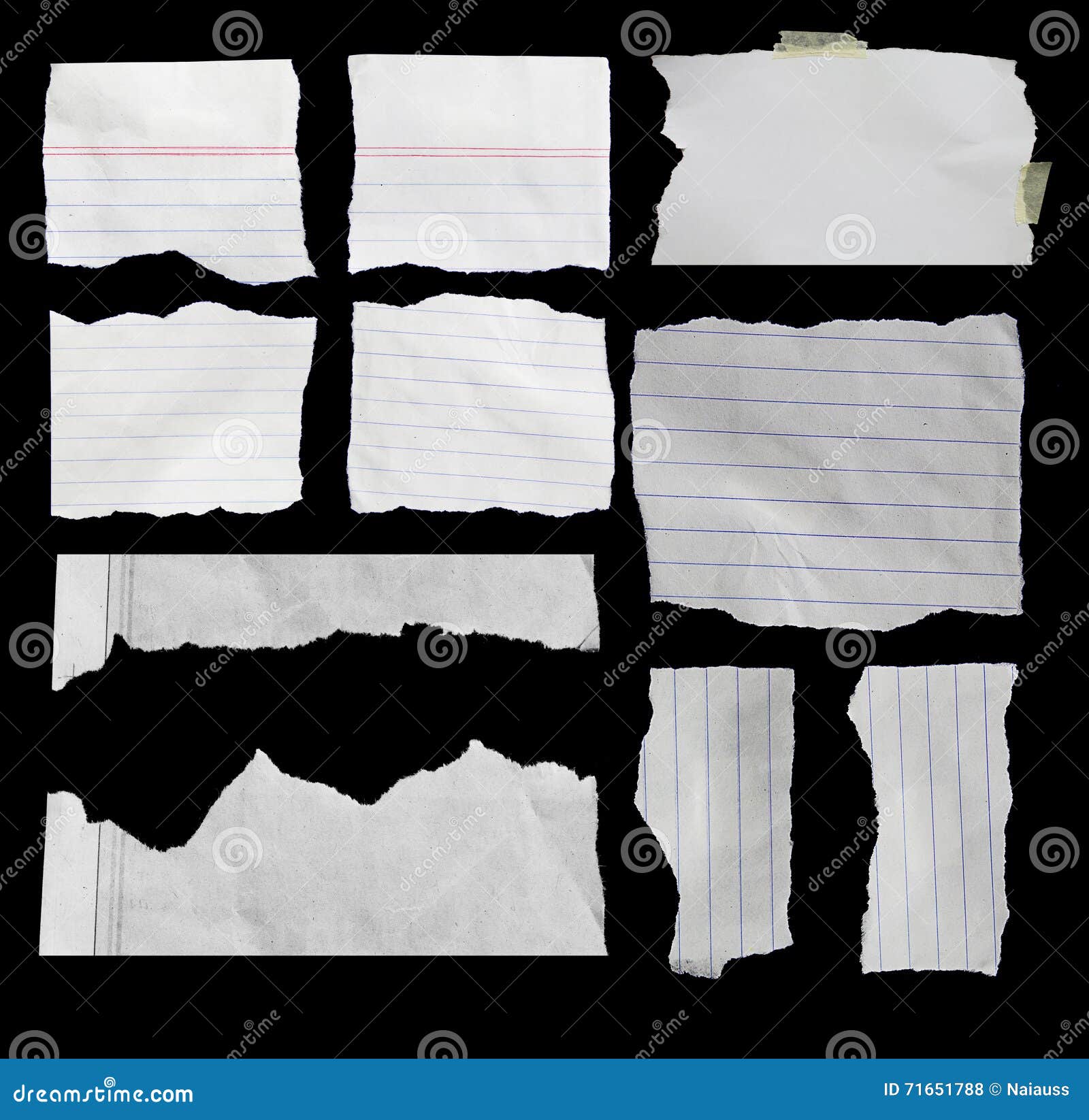 Torn Paper , Piece of Torn Paper. Stock Photo - Image of group ...