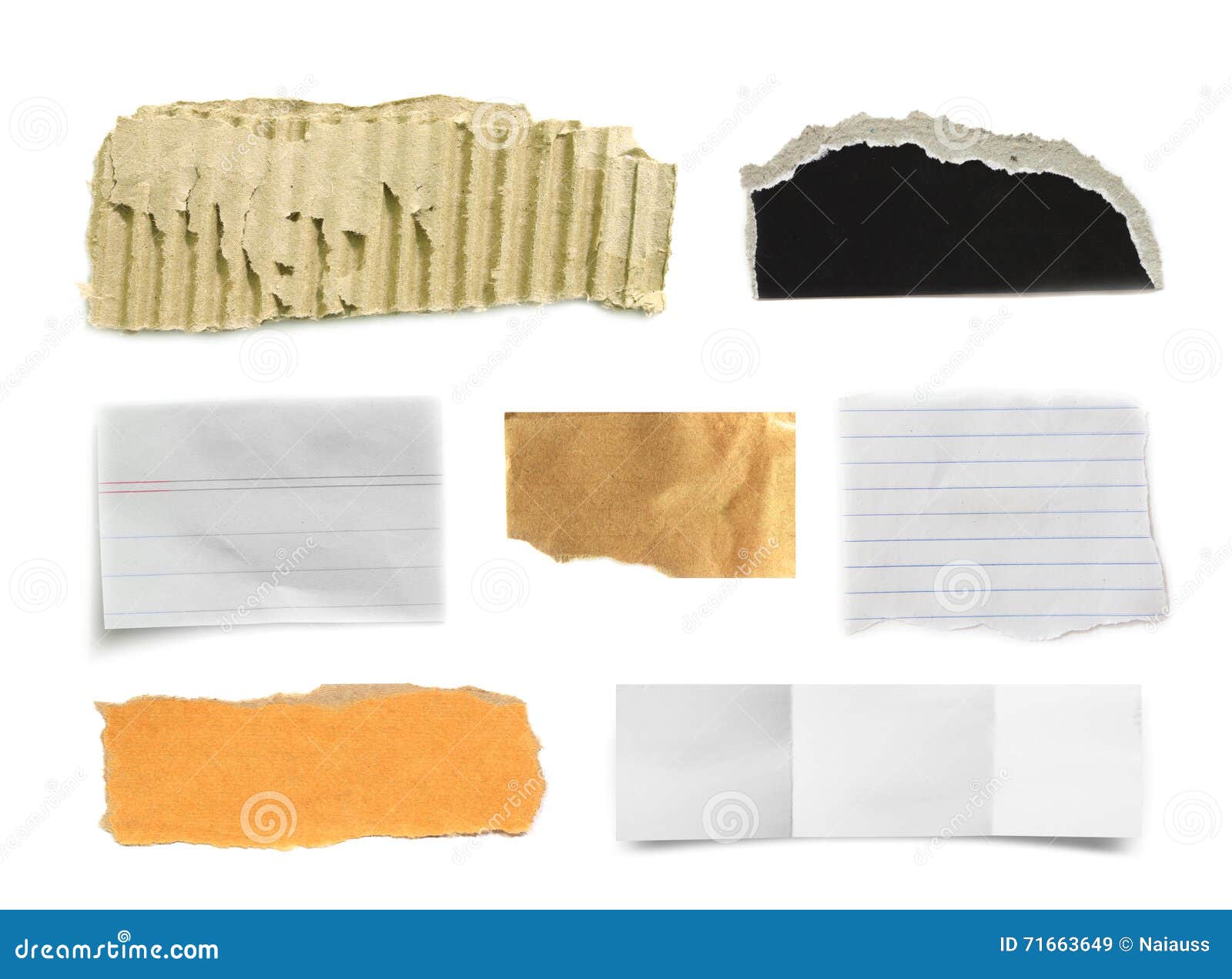 Torn Paper , Piece of Torn Paper. Stock Image - Image of element, frame ...