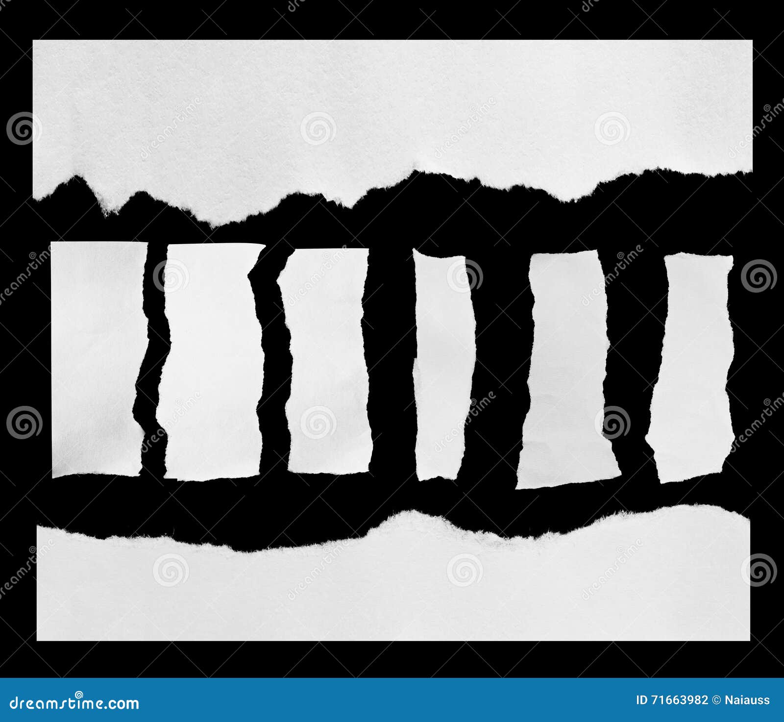 Torn Paper , Piece of Torn Paper. Stock Photo - Image of hole, blank ...