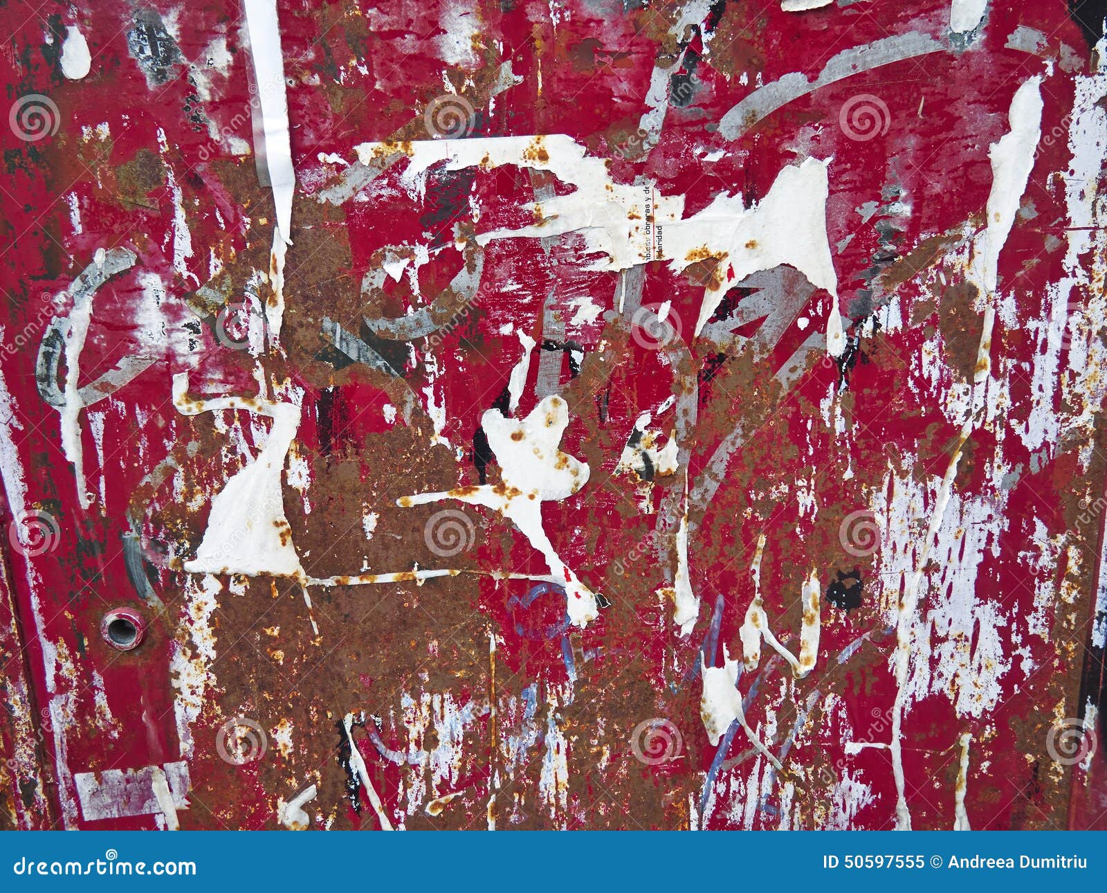 Torn Paper with Rust Texture Stock Image - Image of damaged, gnawed ...