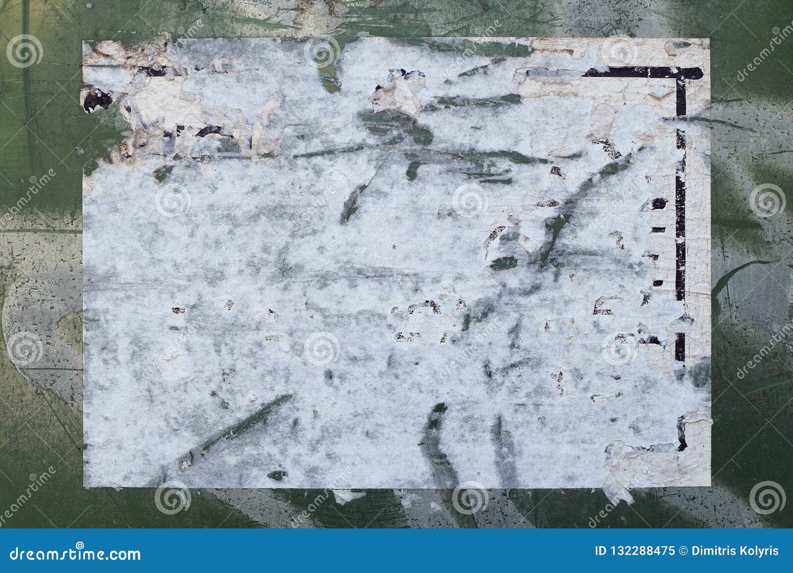 Torn Paper Sticker Textured Background Stock Image - Image of frayed ...