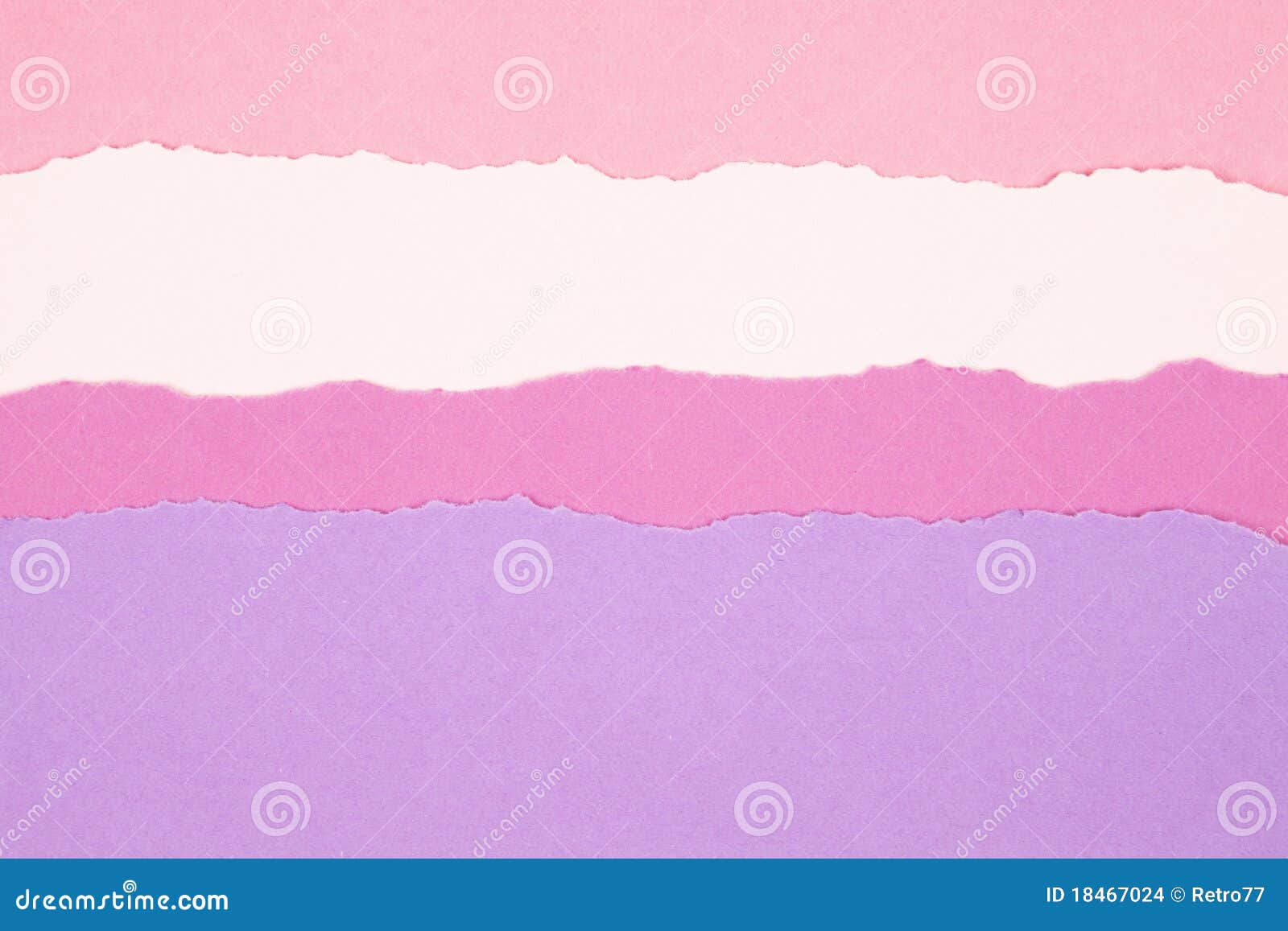 Torn paper strip borders. stock photo. Image of strips - 18467024